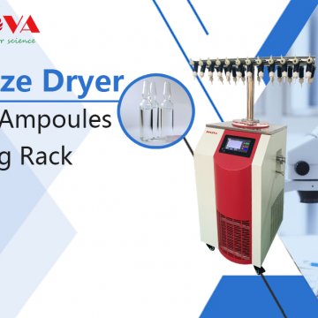Innova Freeze Dryer With Ampoules Drying Rack
