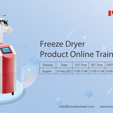 Innova Freeze Dryer Product Online Training on May 6 | INNOVA Biomed