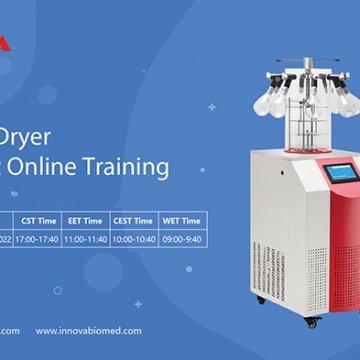 Innova Freeze Dryer Online Training Course on May 12 | INNOVA Biomed