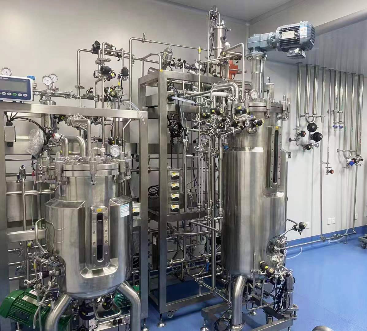 Innova 200L GMP self-cleaning automatic bioreactor for protein and ...