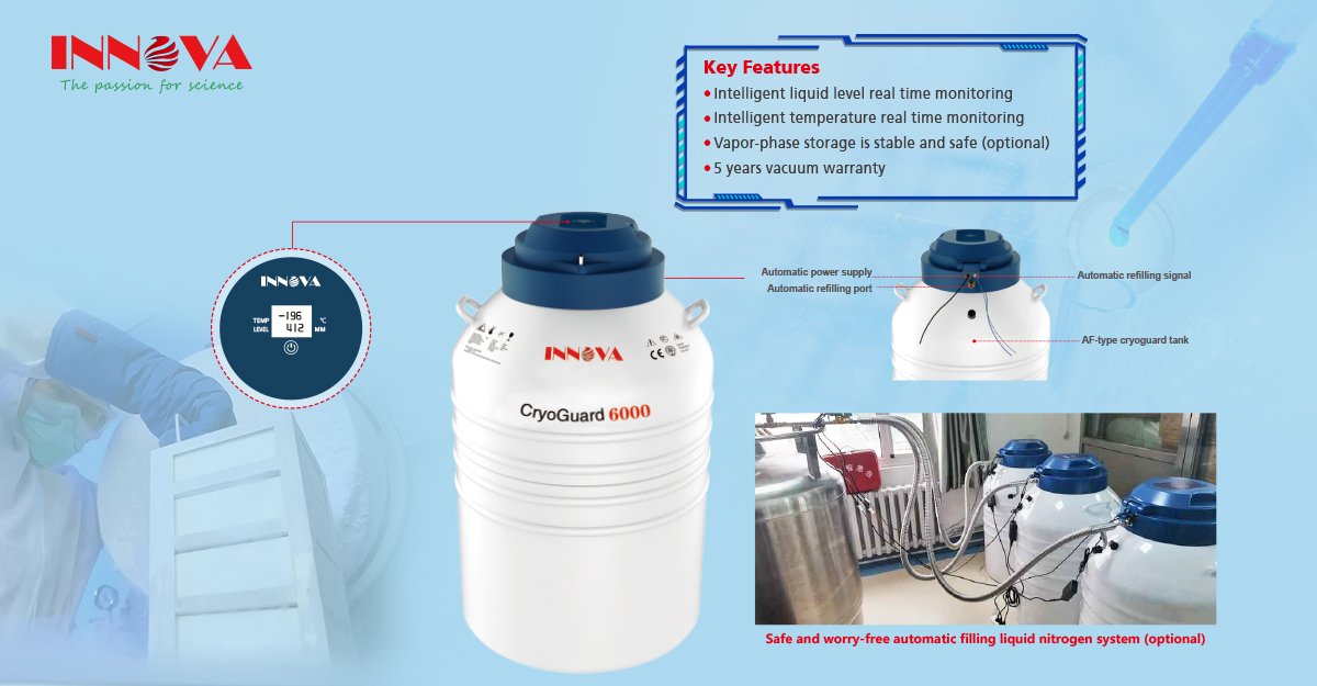 Innova Smart Liquid Nitrogen Tank Advantages