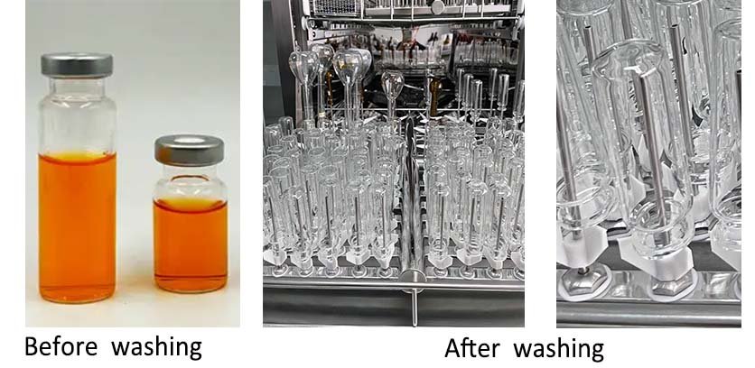Glassware Washer for Chromatographic Analysis Vial